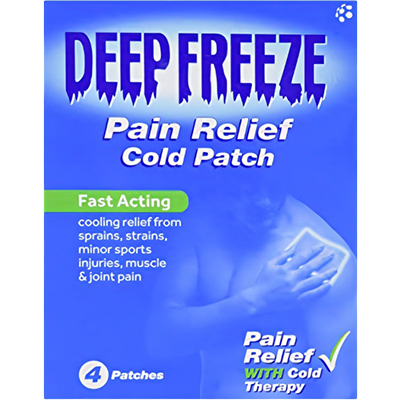 Deep Freeze Cold Patches 4s | Pharmily