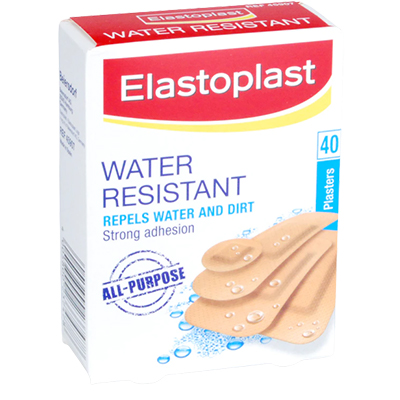 Elastoplast Water Repellent Plasters 40s | Pharmily