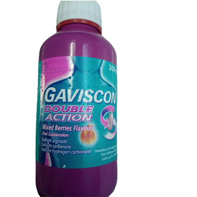 Gaviscon Double Action Mixed Berries Liquid 300ml | Pharmily