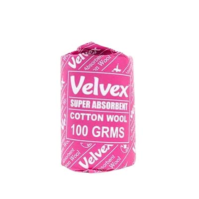 Cotton Wool (Velvex) 100gms | Pharmily