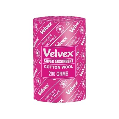 Cotton Wool (Velvex) 200gms | Pharmily