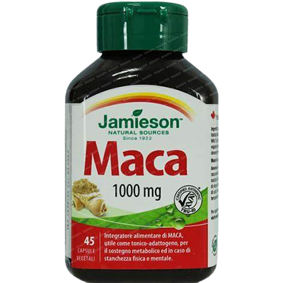Jamieson Maca 1000mg Capsules 45's | Pharmily