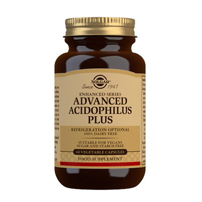 Solgar Advanced Acidophilus Plus Caps 60's | Pharmily