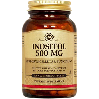 Solgar Inositol 500mg Caps 100's | Pharmily