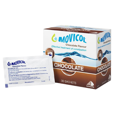 Movicol 6.9g Paed Sachets 30's (Chocolate Flavour) | Pharmily