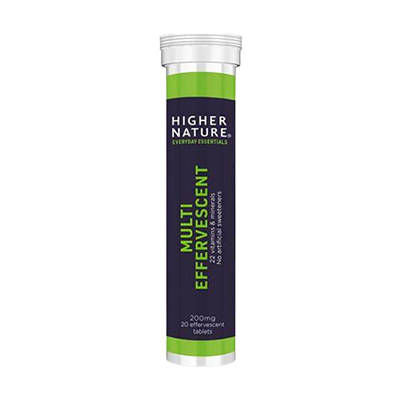 Higher Nature Multi Effervescent Tabs 20's | Pharmily