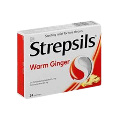Strepsils Warm Ginger 24s | Pharmily
