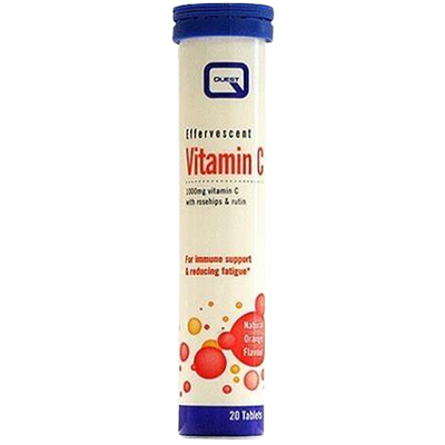 Quest Range OAD Effervescent Vitamin C 1000mg + Zinc 10mg + Rosehips ...