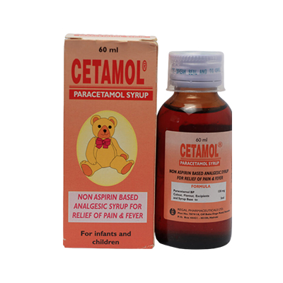 Cetamol Syrup 60ml | Pharmily