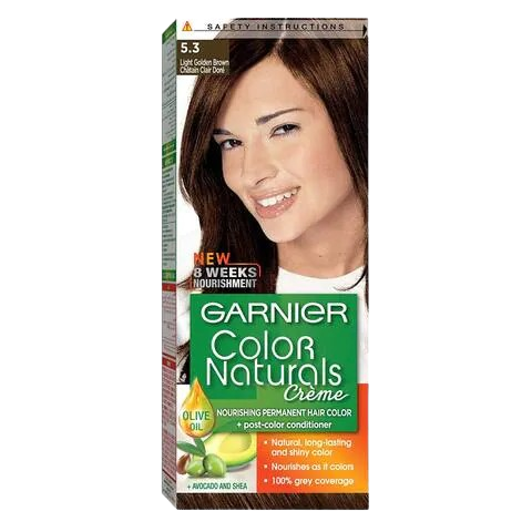 Garnier Color Naturals H/ColourCream 60ml (#5.3 L.G.Brown) | Pharmily