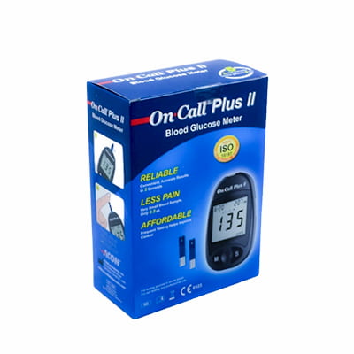 On Call Plus Blood Glucose Meter (Glucometer) | Pharmily