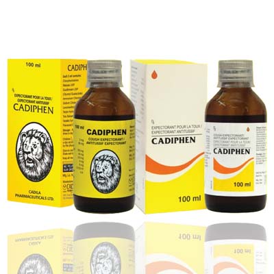 Cadiphen (Expectorant) Syrup 100ml. | Pharmily
