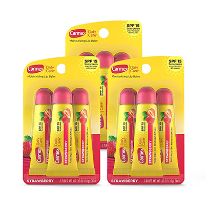 Carmex Moisturizing Lipbalm SPF15 MINIS 3 Tubes (3 x 5g@) | Pharmily