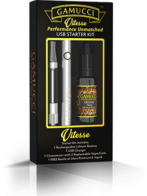 Gamucci Vitesse-USB Starter Kit - Stainless Steel 1s | Pharmily