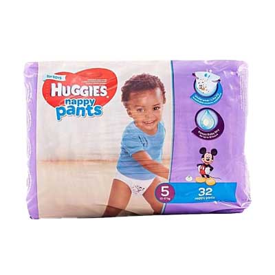 Huggies Pants Boy Size 5 (12-17 kg) 4x32s | Pharmily