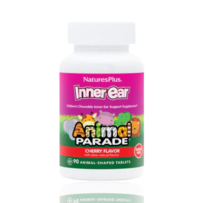 Nature's Plus Animal Parade Inner Ear Support – 90 Capsules | Pharmily