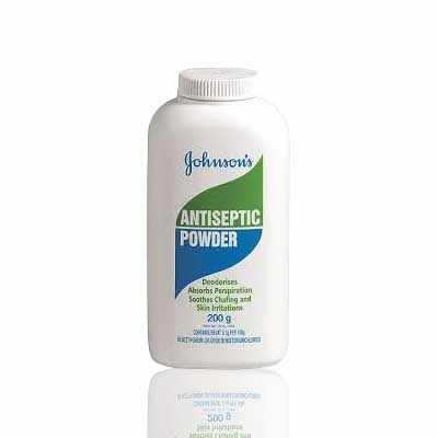Johnsons Antiseptic Powder, 200g | Pharmily