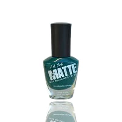 L.A. Girl Matte Turquoise Nail Polish – 14ml | Pharmily