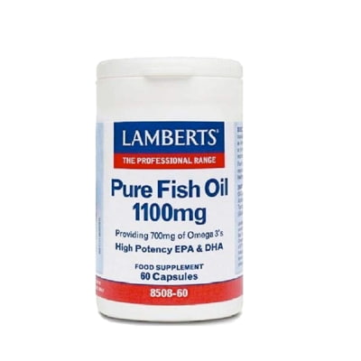 Lamberts Pure Fish Oil 1100mg, 60 Capsules | Pharmily