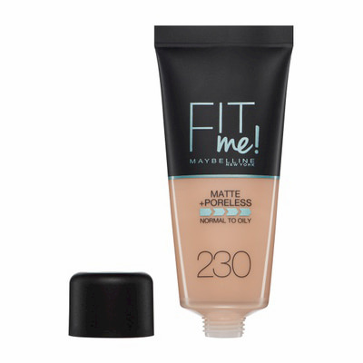 Maybelline Fit Me Matte + Poreless Foundation Natural Buff 230 | Pharmily