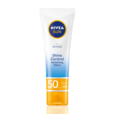 Nivea UVFace Shine Control Sun Cream (Tube) SPF50 50ml | Pharmily