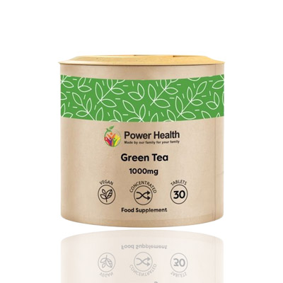 Power Health Green Tea Tabs 30's | Pharmily