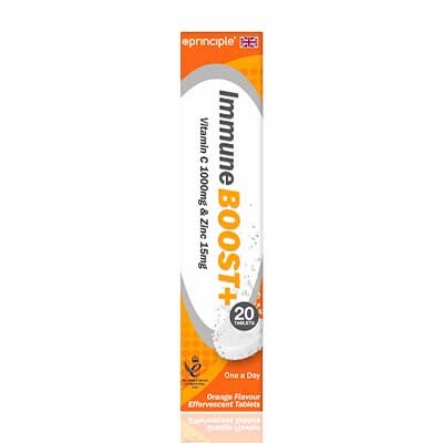 Principle Healthcare Immune Boost with Vitamin C and Zinc, 20tablets ...