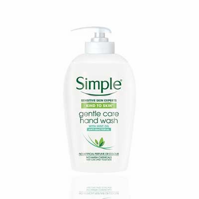 Simple Gentle Care Hand Wash, Sensitive Skin Experts, 250ml | Pharmily