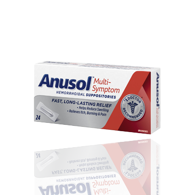 ANUSOL SUPPOSITORIES 24`S. | Pharmily