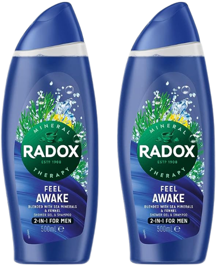 Radox Shower Gel Feel Awake, 500ml | Pharmily