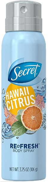 Secret Body Deo Spray Citrus Breeze | Pharmily