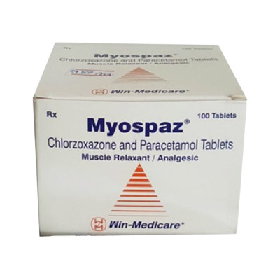 Myospaz Tablets 100s | Pharmily
