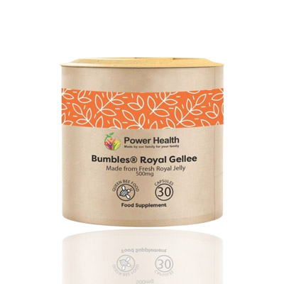 Power Health Royal Jelly Caps (Bumbles) 500mg 30's | Pharmily