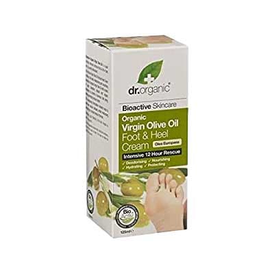 Dr Organic Virgin Olive Oil Foot and Heel Cream, 125ml | Pharmily