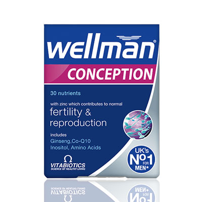 Vitabiotics Wellman Conception 30s | Pharmily