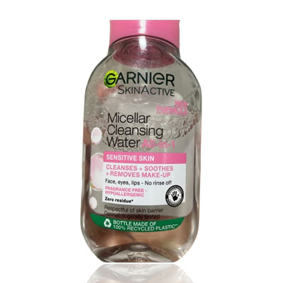 Garnier Micellar Make-up Cleansing Water 100ml (pink sensitive) | Pharmily