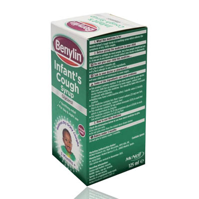 Benylin Infants Cough Syrup Glycerol 125ml | Pharmily