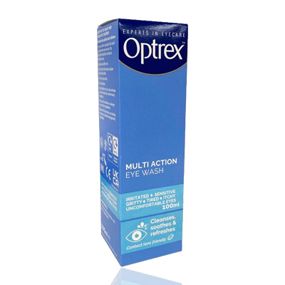 Optrex Multi Action Eye Wash 100ml | Pharmily
