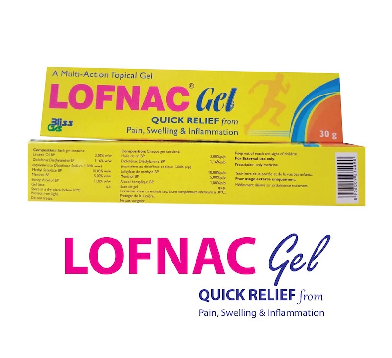 LOFNAC GEL Cream | Pharmily