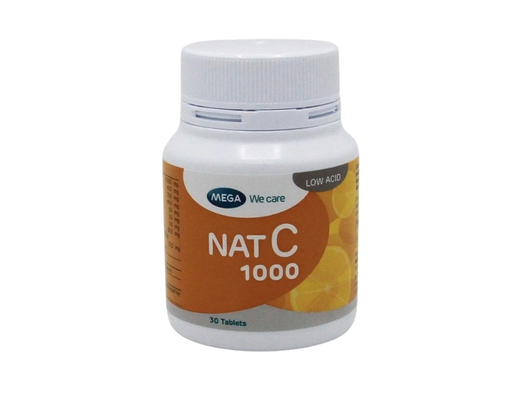 NAT C Tablets (Vitamin C 1000MG) - 30‚Äôs | Pharmily