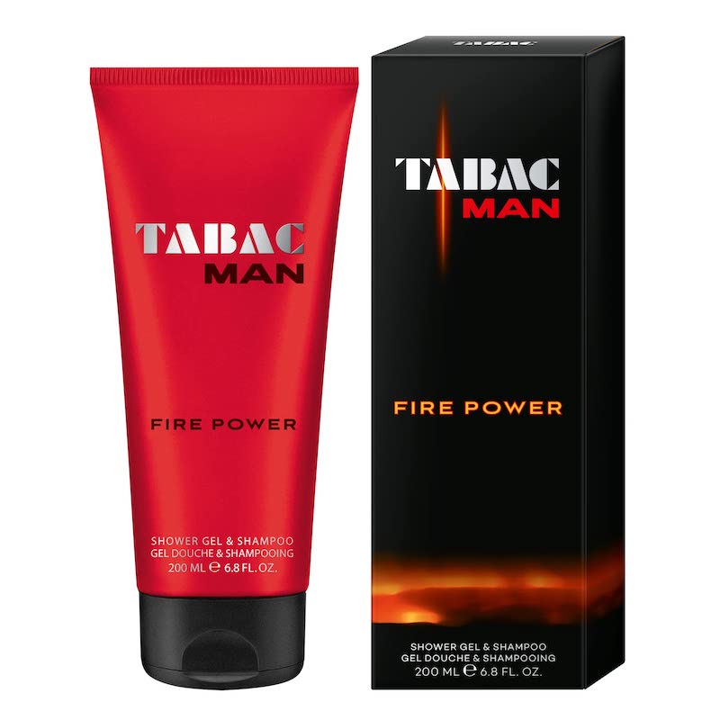 TABAC MAN Fire Power Shower Gel & Shampoo 200ml | Pharmily