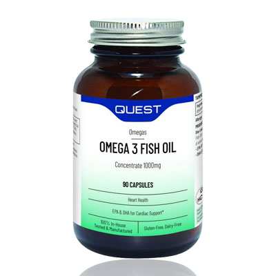 Quest Omega 3 1000mg 45's - Fish Oil Concentrate | Pharmily
