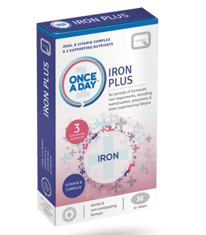 Quest OAD Iron Plus Tabs 30’s | Pharmily