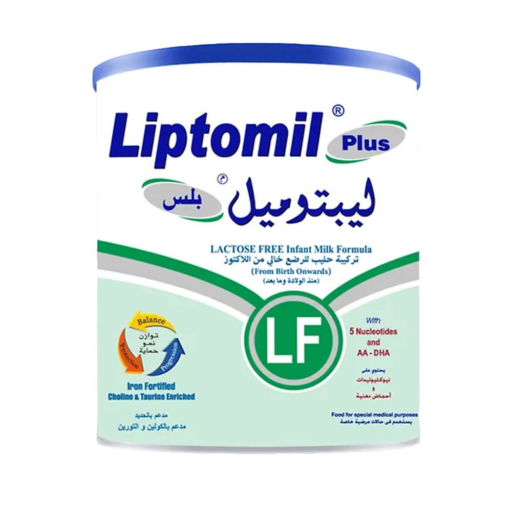 Liptomil Plus LF 400g – Gentle, Lactose-Free Nutrition for Babies with ...