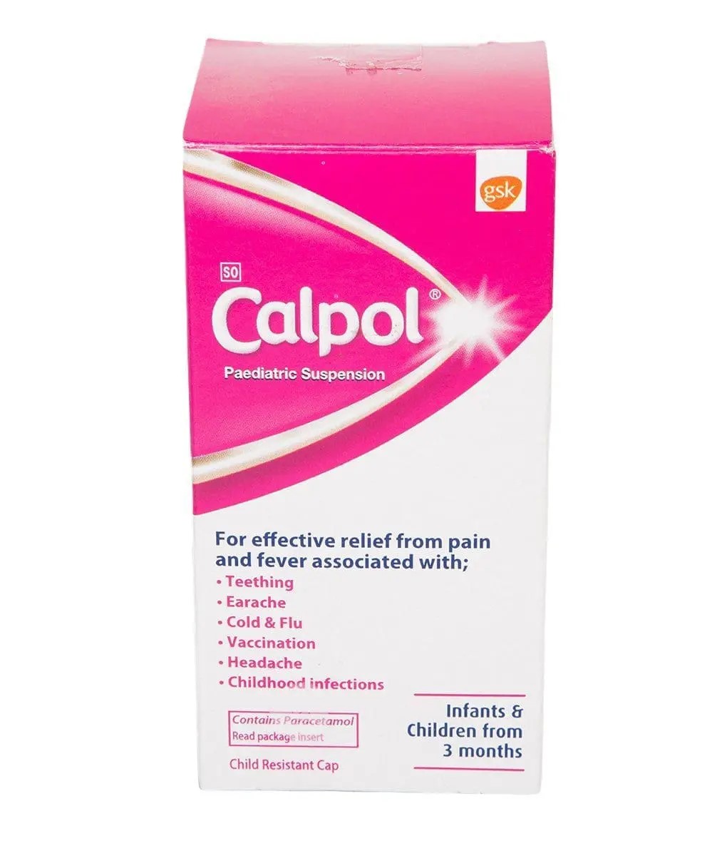 Calpol Suspension 60ml | Pharmily