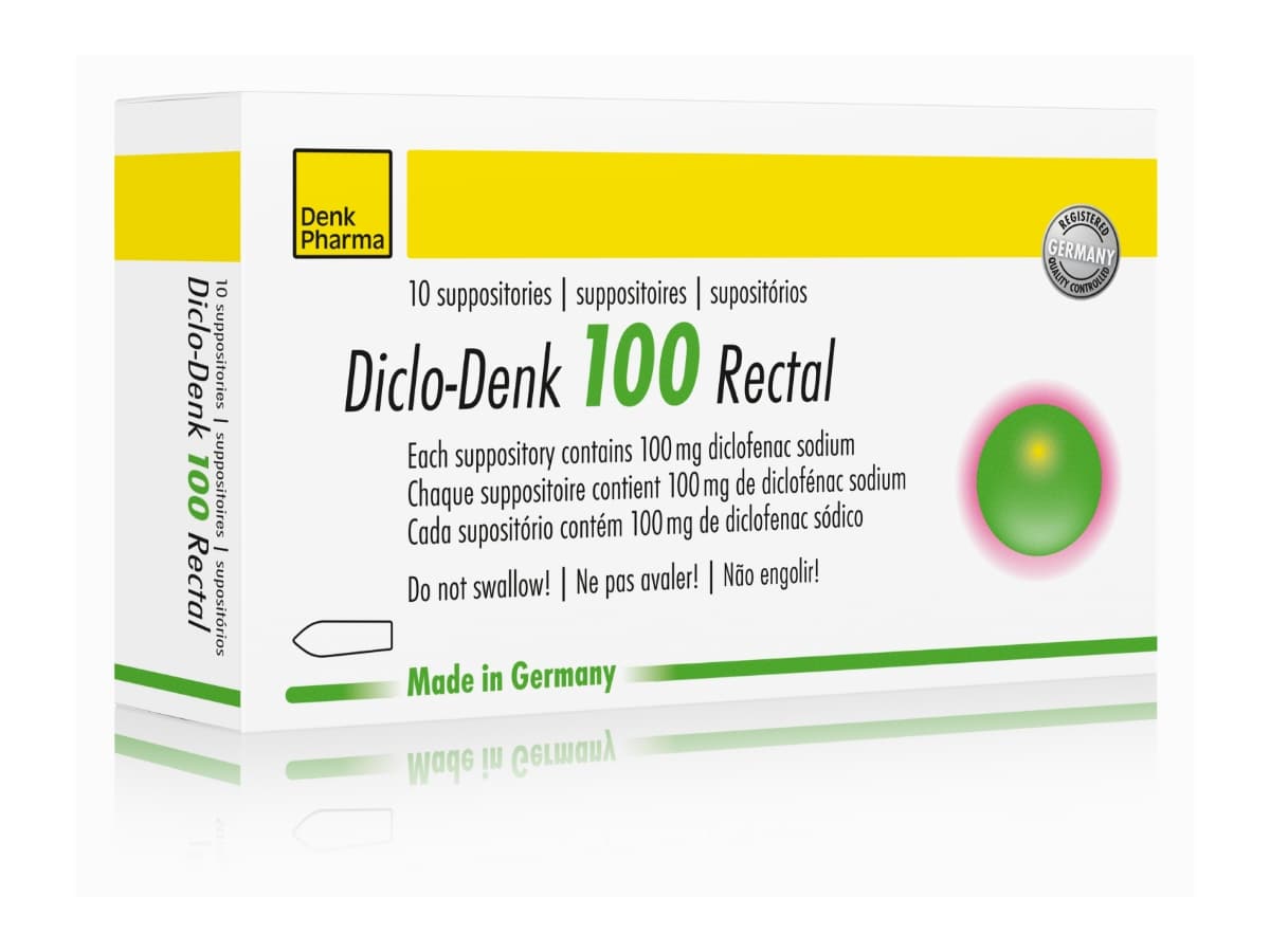 Diclo-Denk 100 Rectal | Pharmily