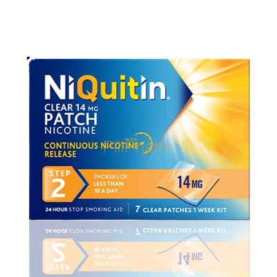NiQuitin Patches Step II 14mg 7s | Pharmily