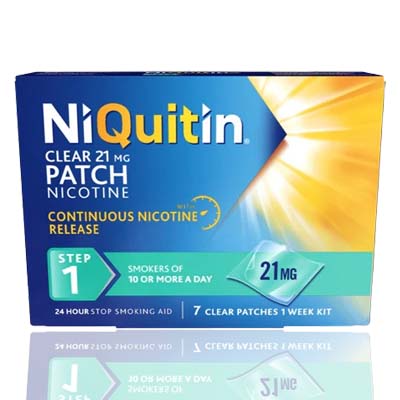NiQuitin Patches Step I 21mg 7s | Pharmily