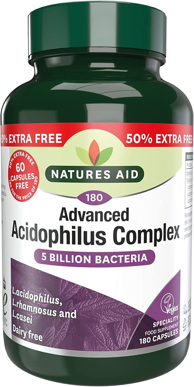 Acidophilus Complex 5 Billion Bacteria (Vegan)-180's | Pharmily
