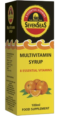 Seven Seas Orange Multi Vitamin Syrup (8 Vitamins) 100ml | Pharmily